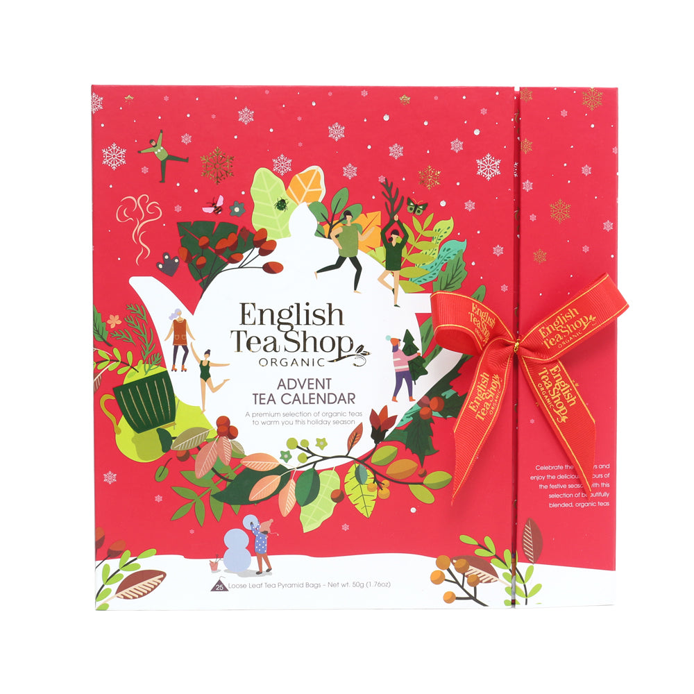 ETS Advent Tea Calendar-Red Book 25pss - ECOteekki
