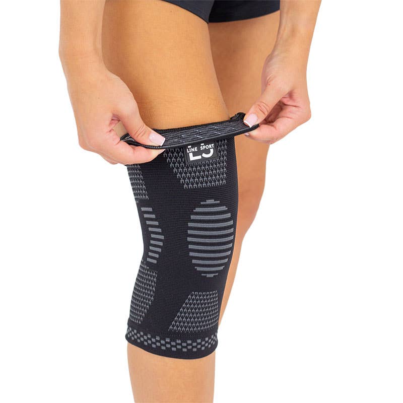 Line Sport elastinen polvituki – S–XXL | Tukea treeniin & kuntoutukseen ...