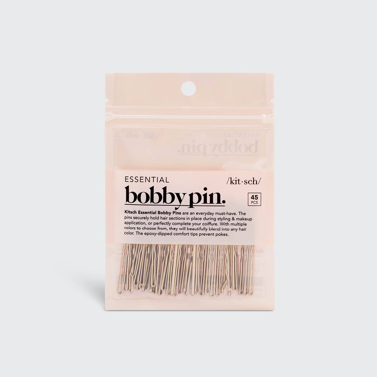 Essential Bobby Pins 45pc - Blonde – ECOteekki